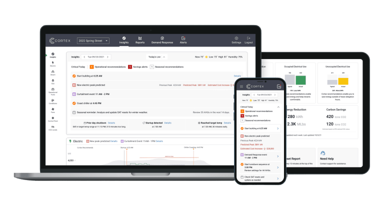Cortex Sustainability Intelligence | Energy Management Software