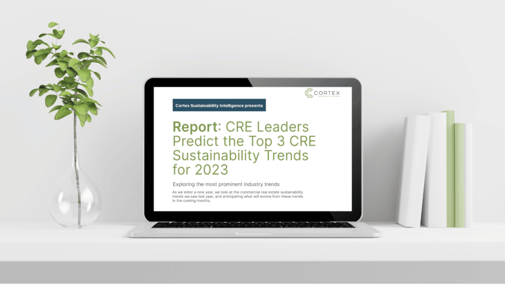 REPORT: CRE leaders predict top 3 sustainability trends for 2023